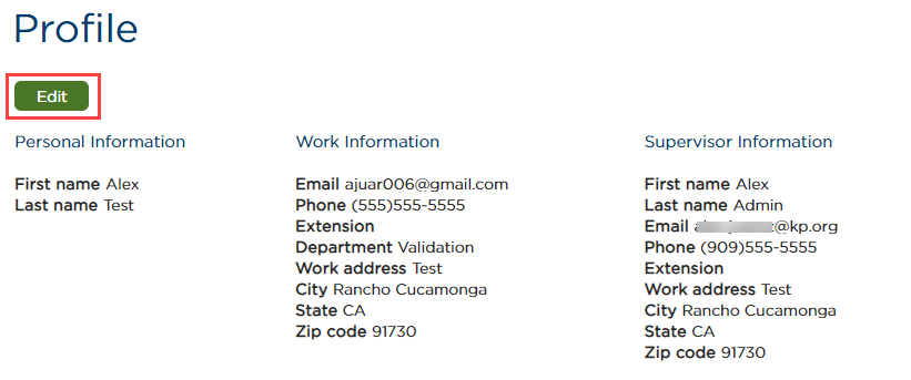 How do I update my Online Affiliate account profile?